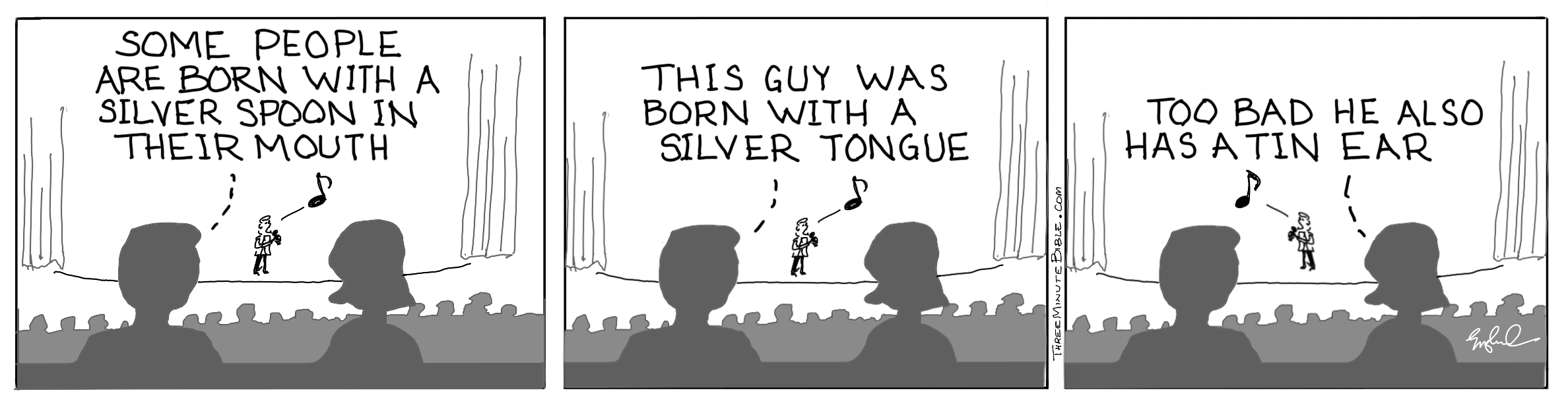 Proverbs 10:20 — Silver Tongue – Three Minute Bible